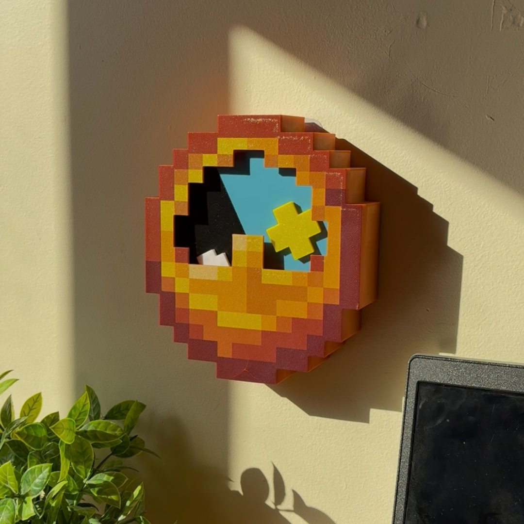 TimeCraft Pixel Clock – Luminestus